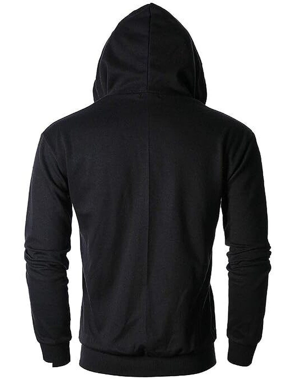 Riders Men Printed Hooded Jacket / Black